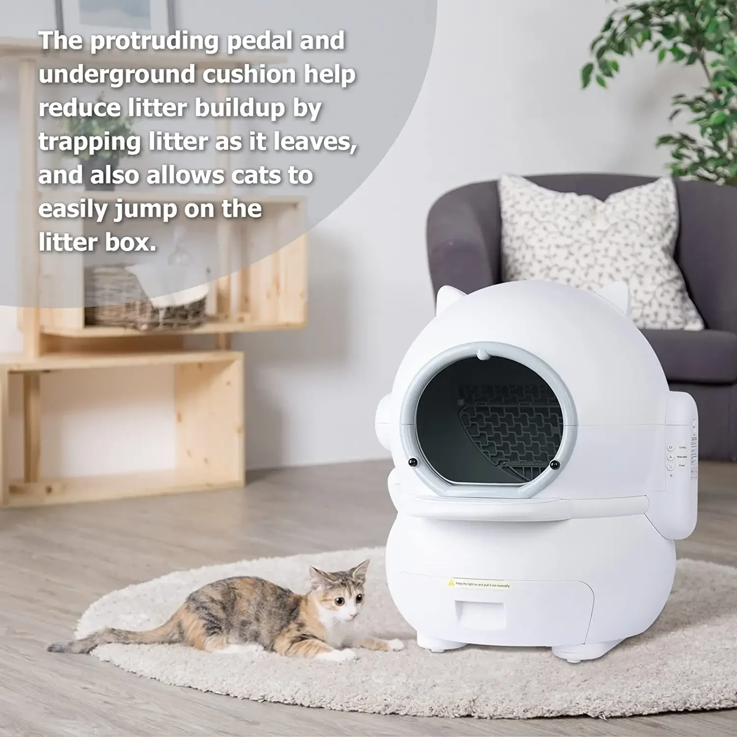 Self-cleaning Cat Litter Box,Automatic Litter Box For Multiple Of Cats ...
