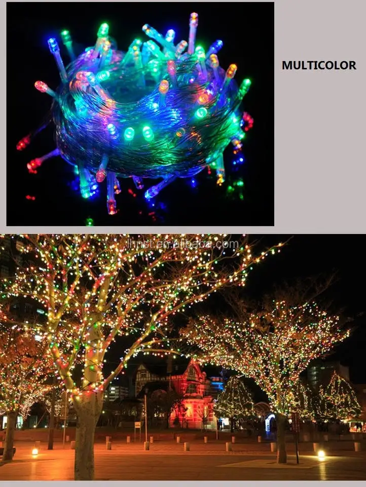 Holiday Led String Lights Fairy Christmas Party Light Decorations ...