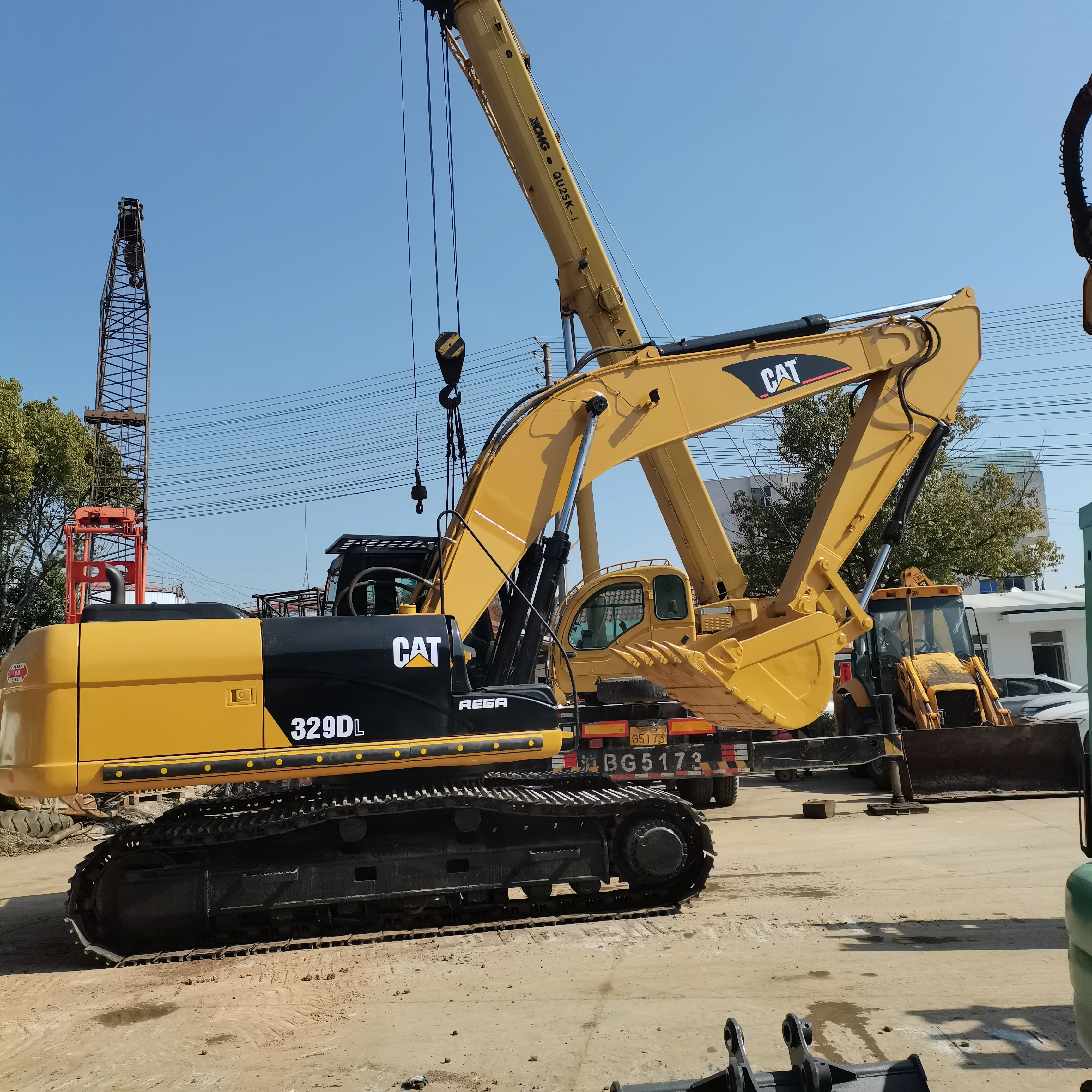 Caterpillar Cat Excavator Used Cat 329dl Hydraulic Crawler Excavator ...