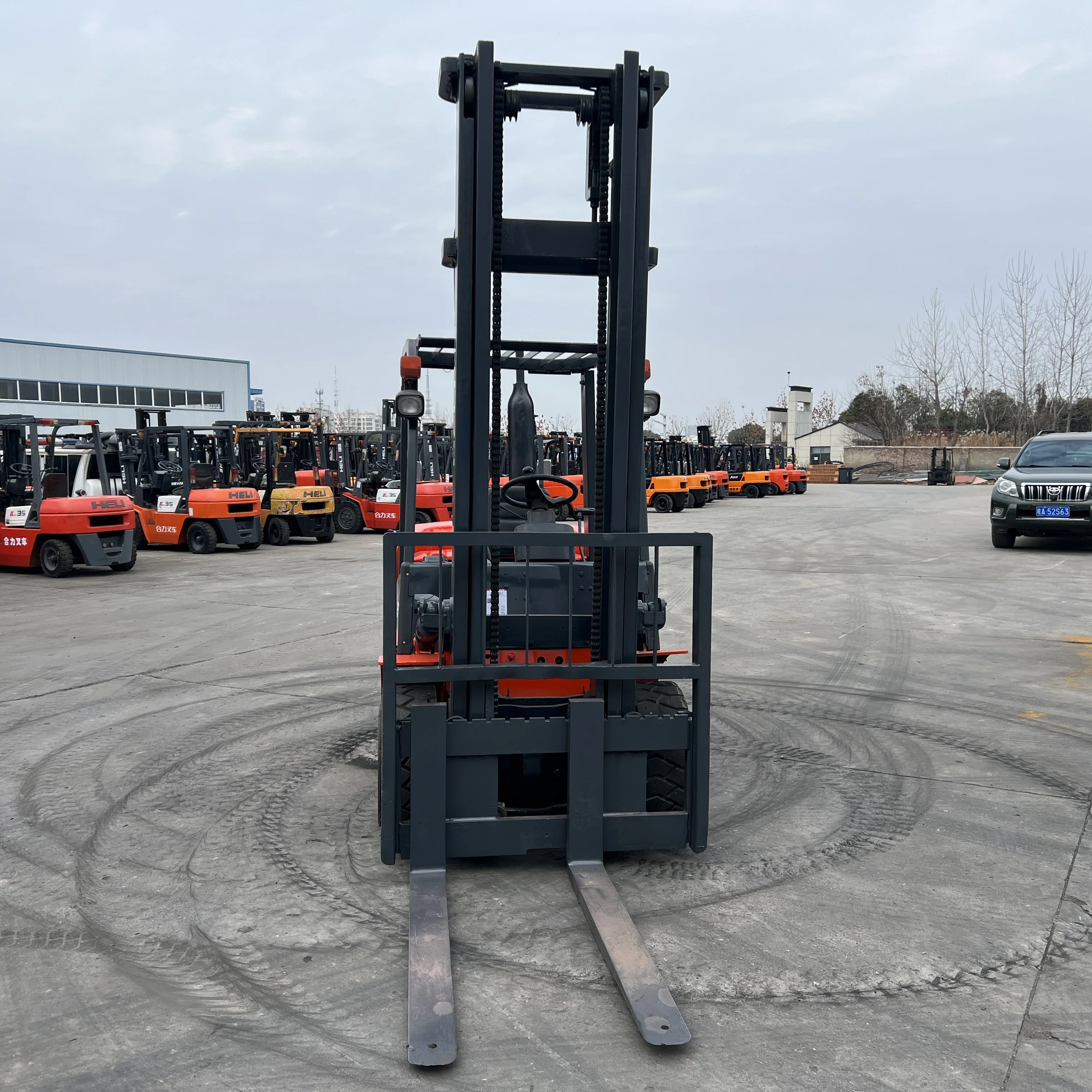 Used Machinery HELI 3 Tons or 5 Tons Forklift K35 K45 Construction ...