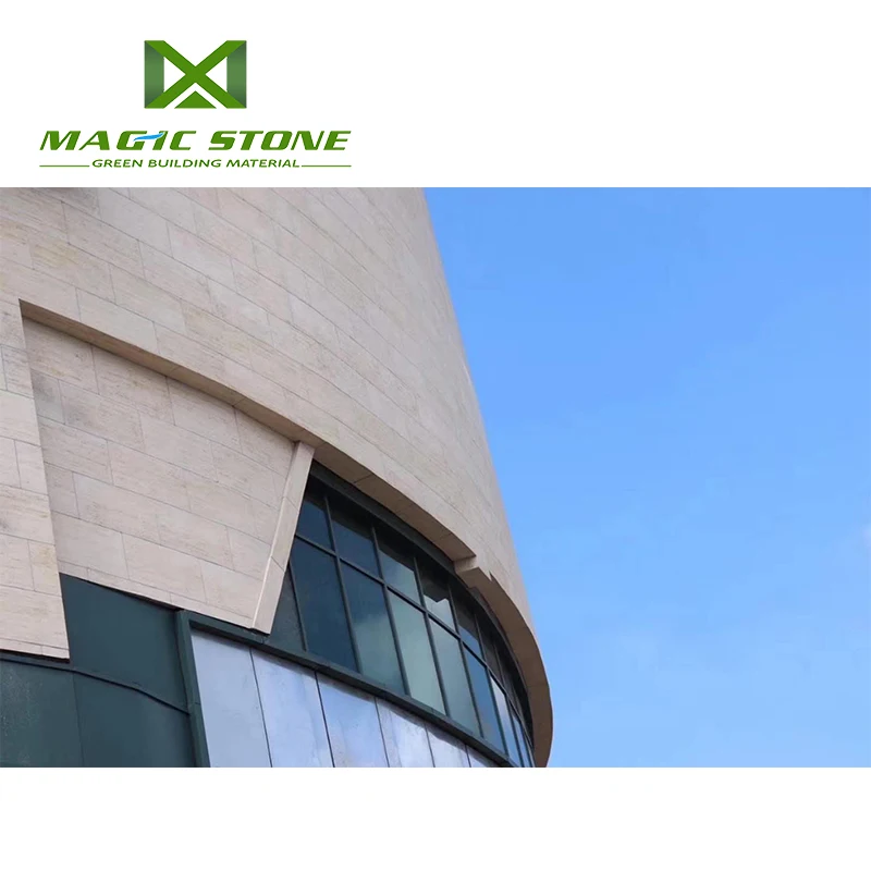 Bendable Mcm Waterproof Stone Classic Flexi Cladding Travertine For ...