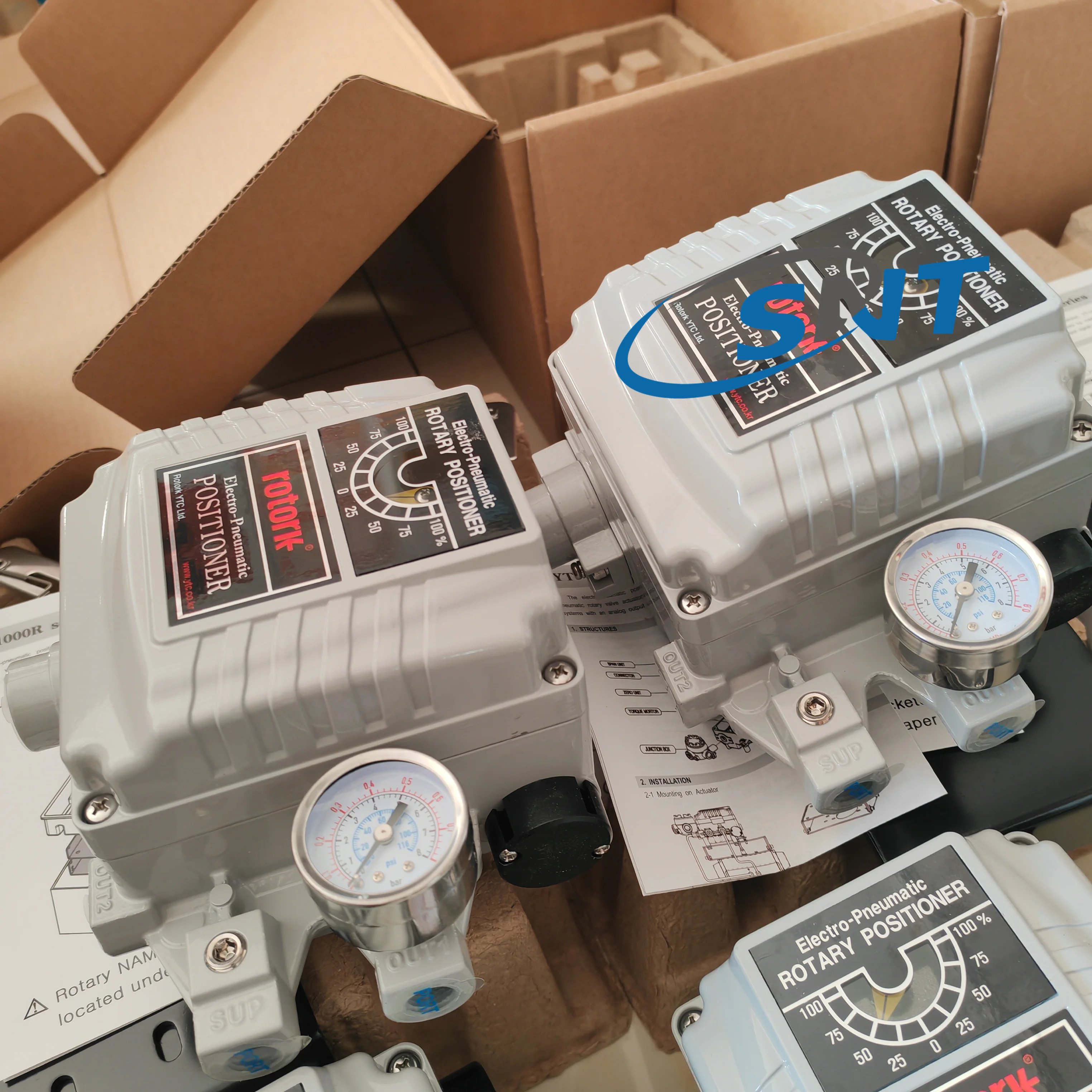 Original Korea YTC Yt1000 Rt Positioner YT-1000RDN132S00 4-20ma DC ...