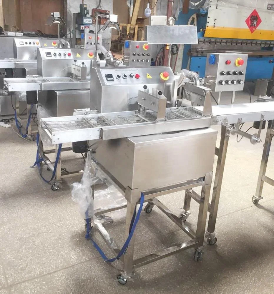 Mini Chocolate Tempering and Enrobing Machine - Easy to Operate