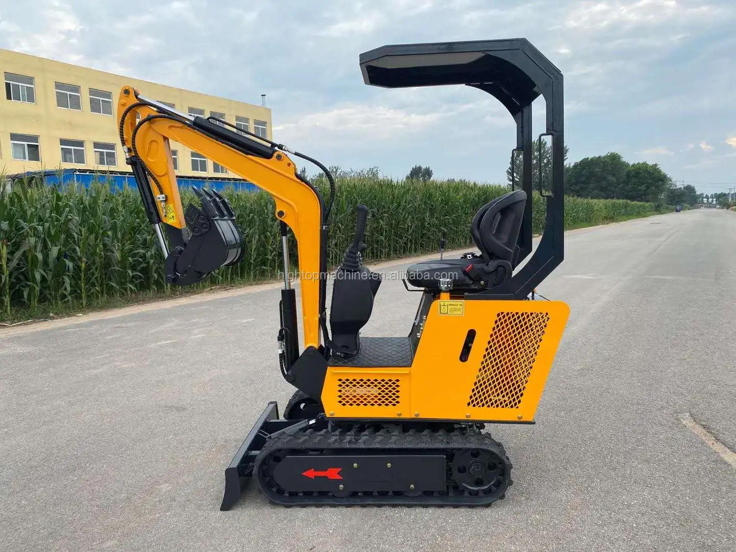 1 Tonne Kleine Bagger Mini Bagger Ht10 Mini Crawler Bagger Zu Verkaufen ...