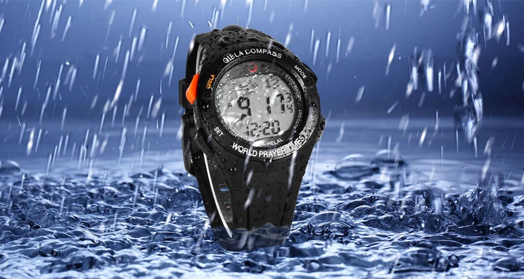 Al-helal Islamic Watch Arabic Dial Watch Qibla Watch Alfajar Watch Al ...