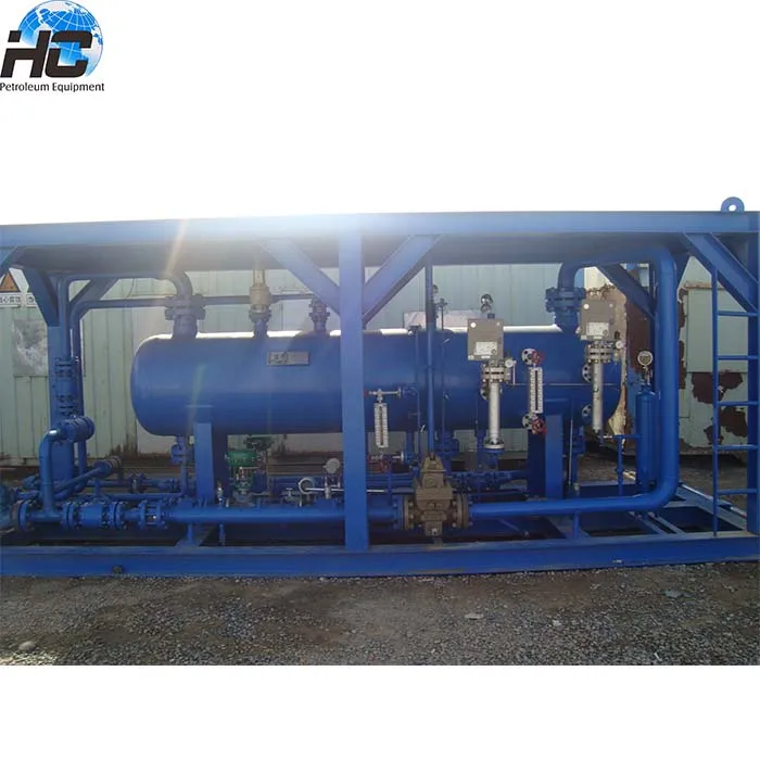 Surface Horizontal Cleanphase Well Test Separator / 3 Phase Separator ...