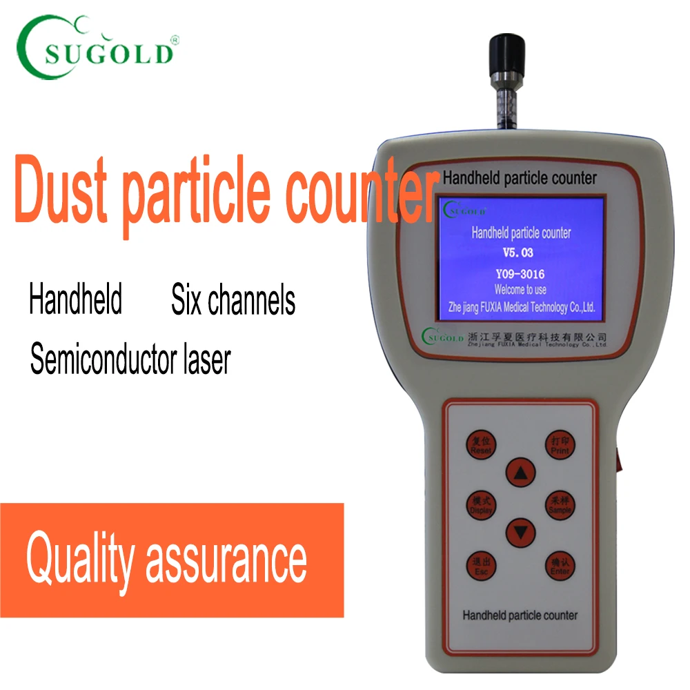 Portable Air Dust Particle Counter Y09-3016 Laser Particle Counter ...