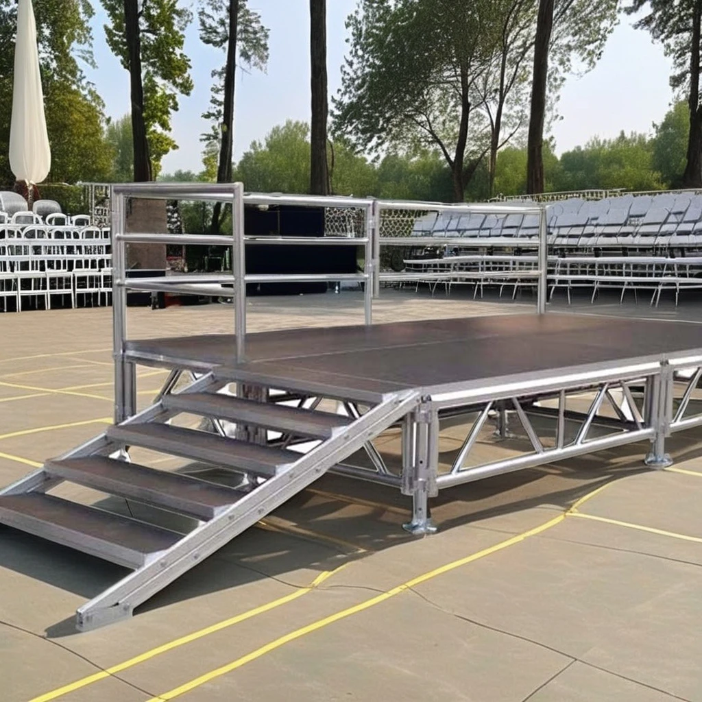 Versatile Portable Stage Platforms for Events & Weddings