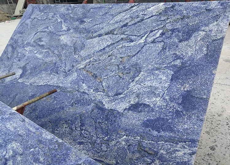 Luxury Azul Bahia Blue Granite Countertops – Ideal Natural Quartzite ...