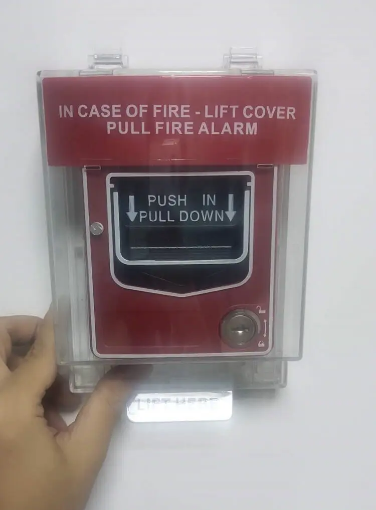 2024 Best Selling MCP Fire Detection System Protective Cover