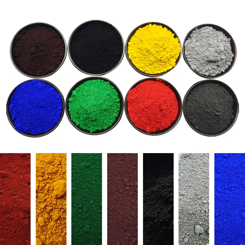 Factory Price Iron Oxide Green Pigment For Brick Concrete Rubber ...