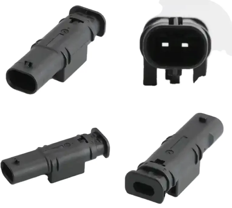 Male Connector For 2 Pin Connector Plug For Audi Vw Seat Skoda Mercedes ...