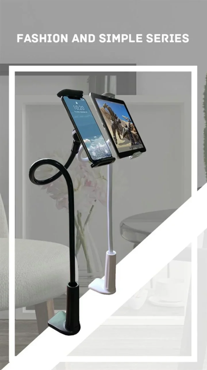 Universal Desktop Flexible Lazy Phone Holder Tablet Stand Long Arm ...