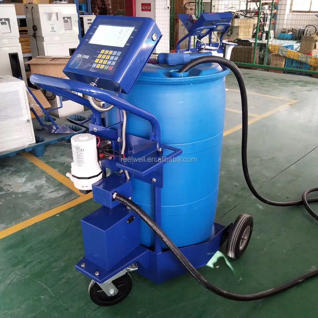 200L Mobile Adblue Dispenser with Trolley - Customized Support