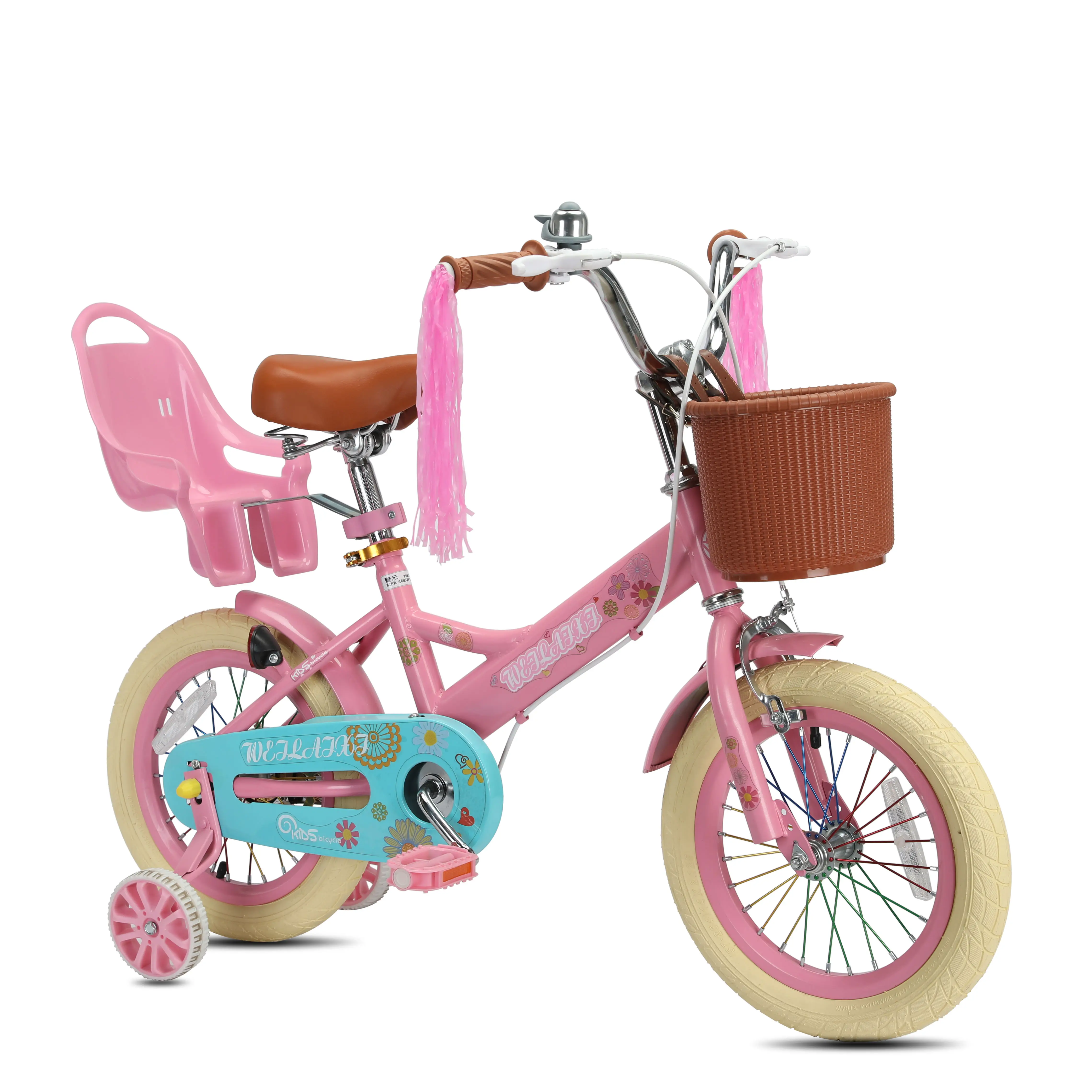 Kids Single Speed Bike With Ordinary Pedals And Brake Line Braking ...