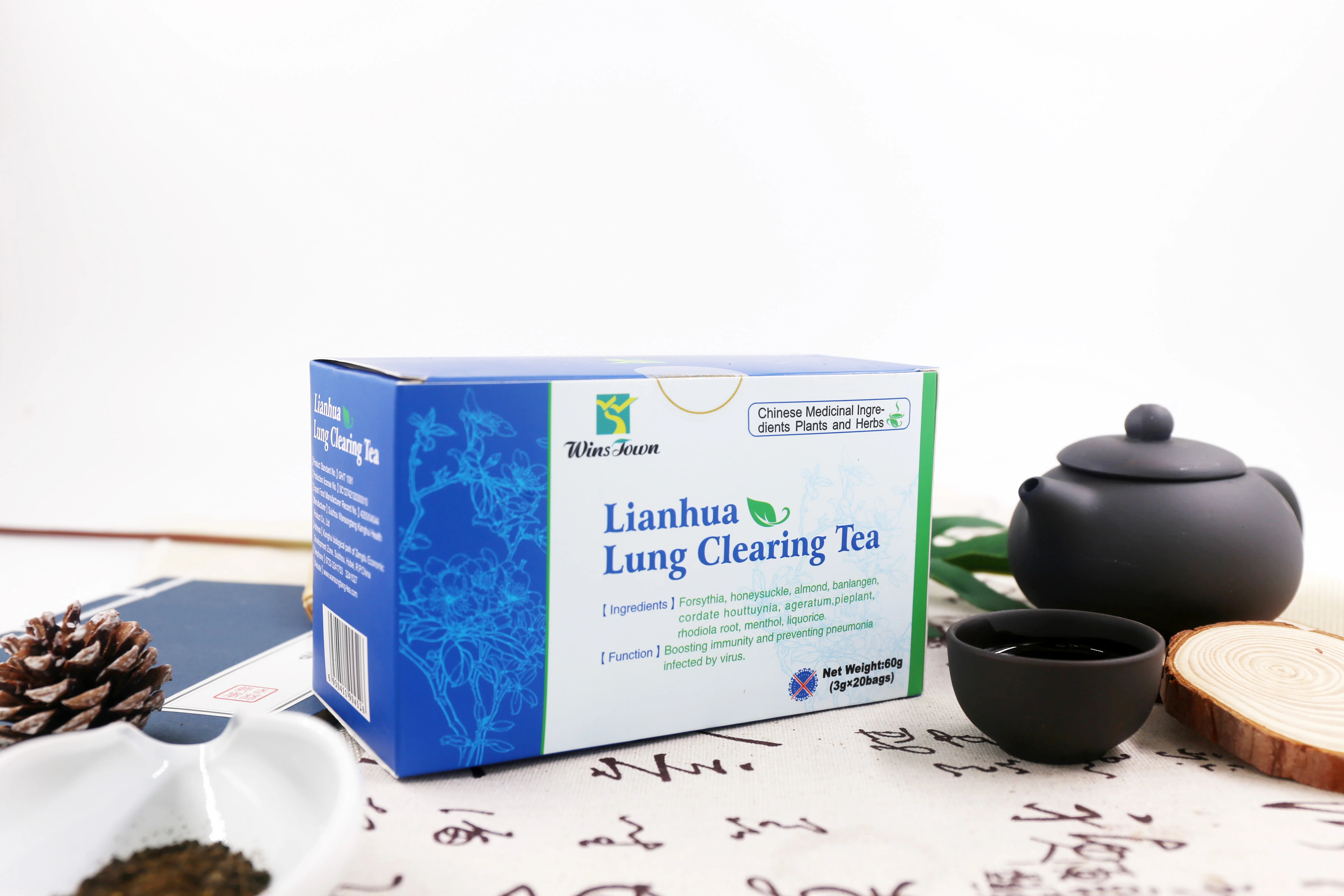 Wins Jown Lian Hua Lung Clearing Tea Deep Cleaning Immunity Of Lung ...