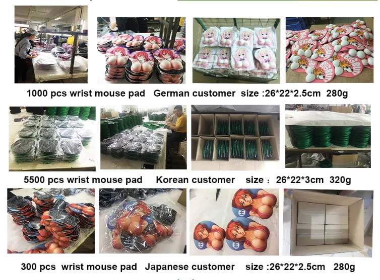 Overwatch Dva Sexy Peach Skin Silica Gel 3d Ergonomic Mouse Pad With ...