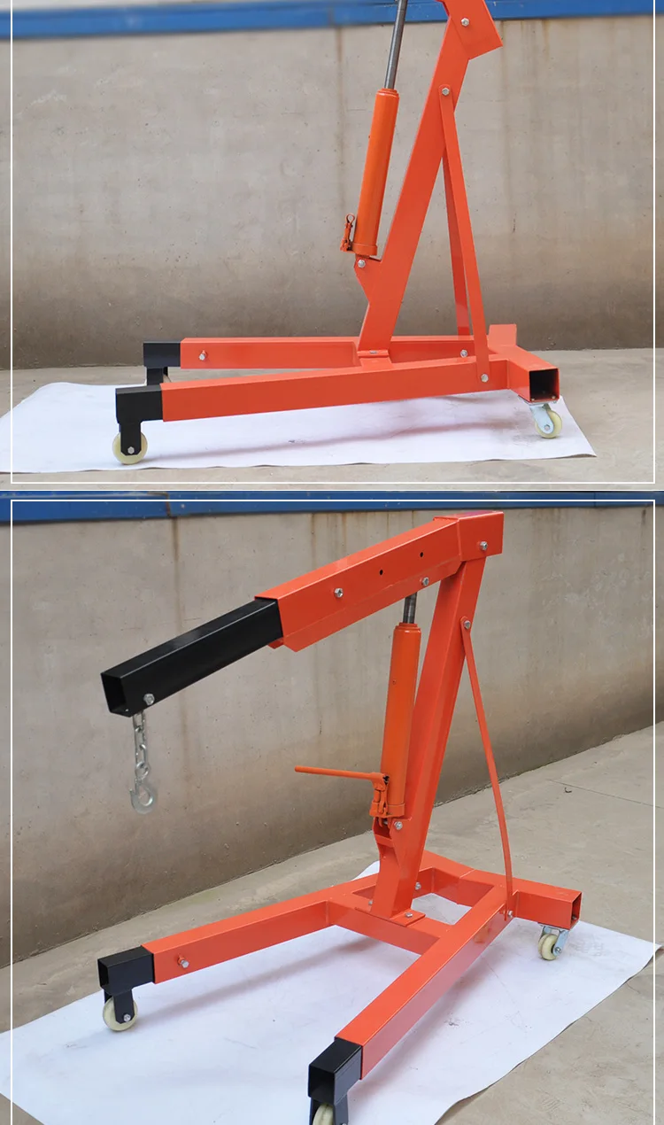 Mini Portable Hydraulic Engine Hoist & Lift Crane - 2T/3T OEM/ODM