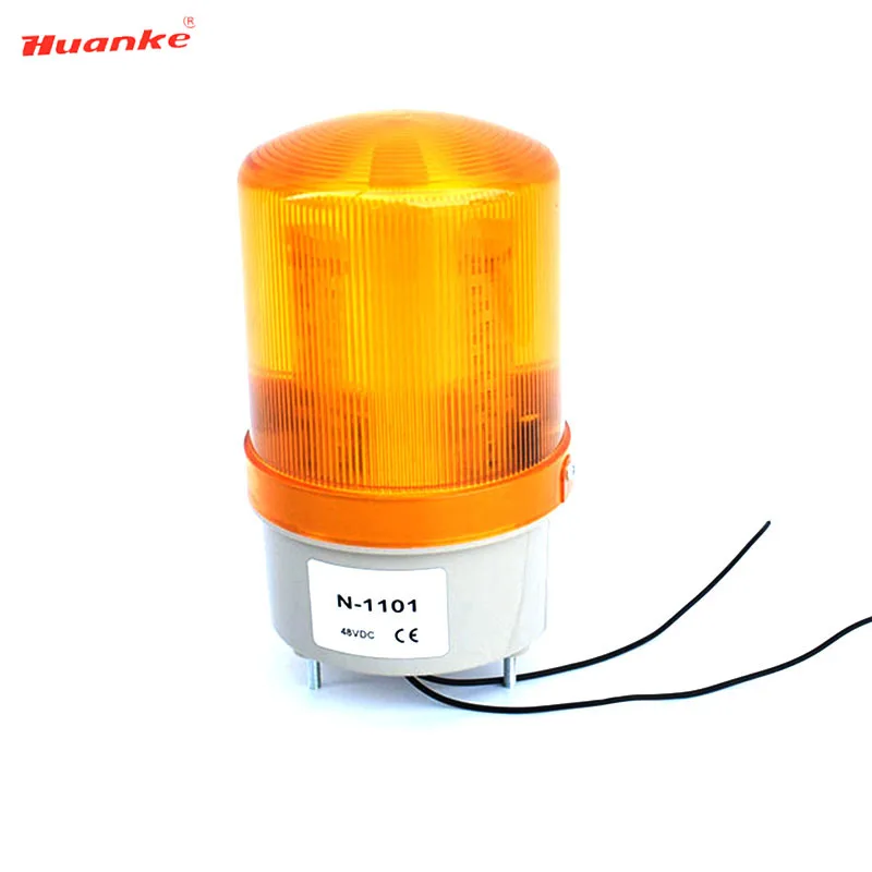 48V LED Rotary Flashing Yellow Strobe Warning Light for Forklifts