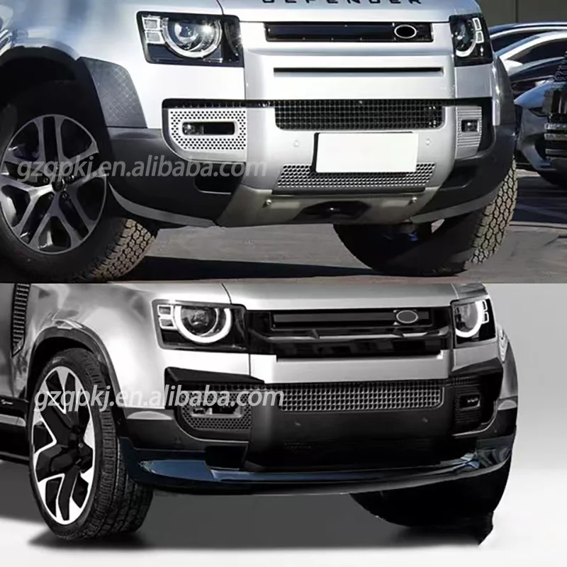 Front Bumper Lip Front Shovel Blade for 2020-2024 Land Rover Defender ...