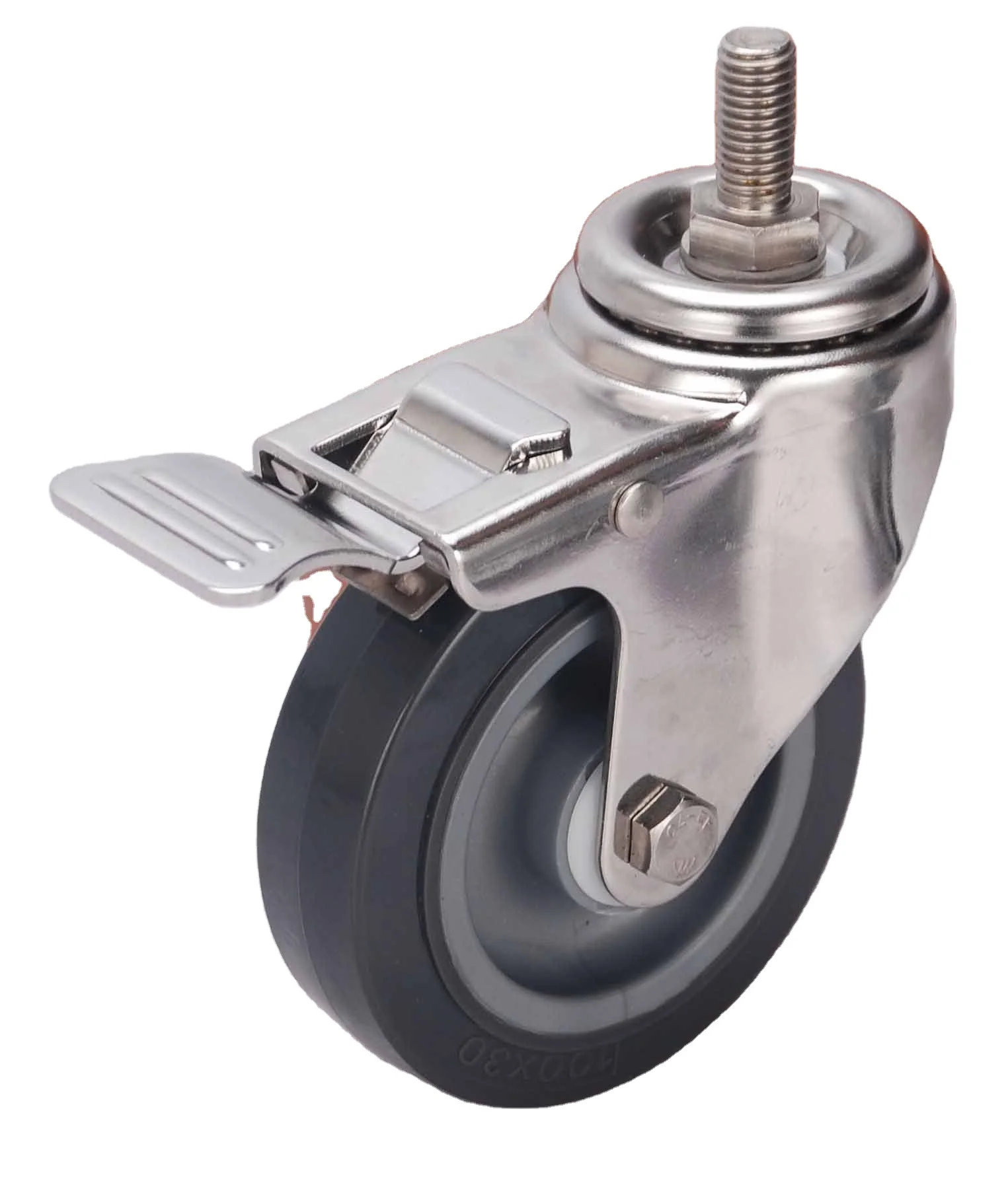 Medical Caster,Nylon Yoke Caster With Tpr Wheel Pp Center,Ball Bearing ...