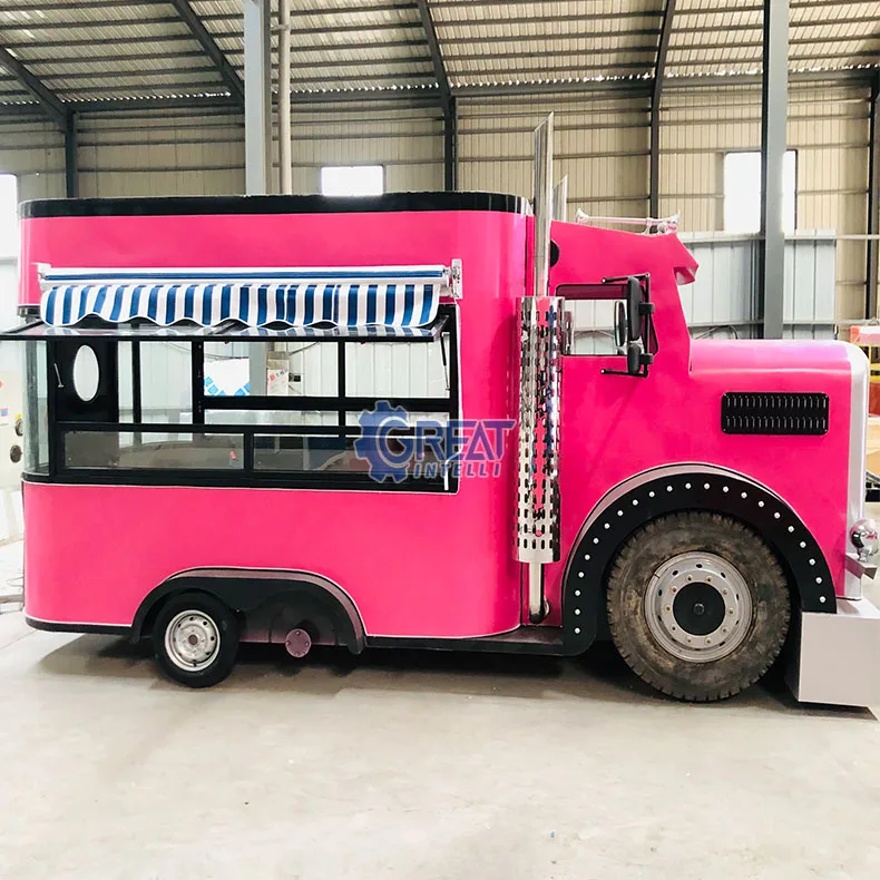Mobile Kitchen Trailer - Food Vending Trucks on Wheels