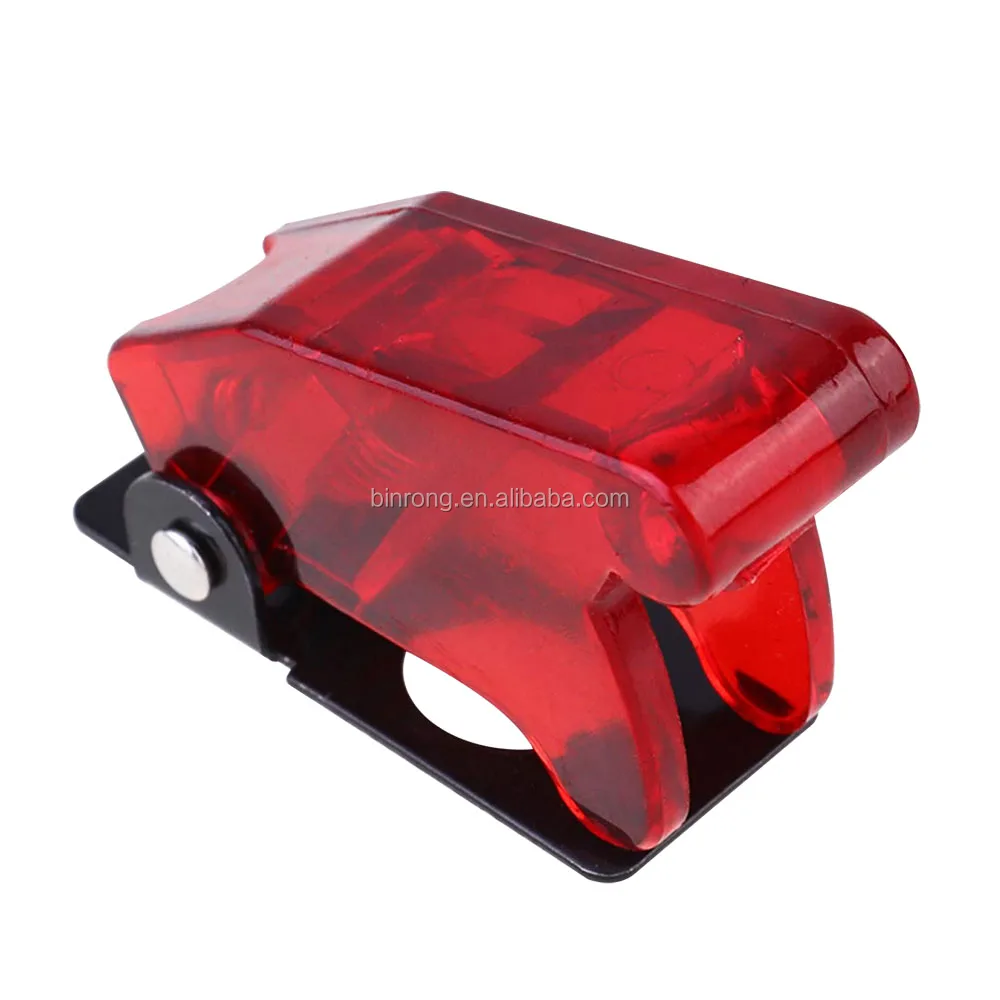SAC-01 12mm Hole Aircraft Toggle Switch Safety Flip Cover Guard ...
