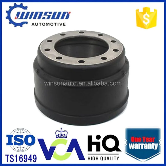 Webb 61950B - Durable Conmet Drums for Freightliner & Volvo