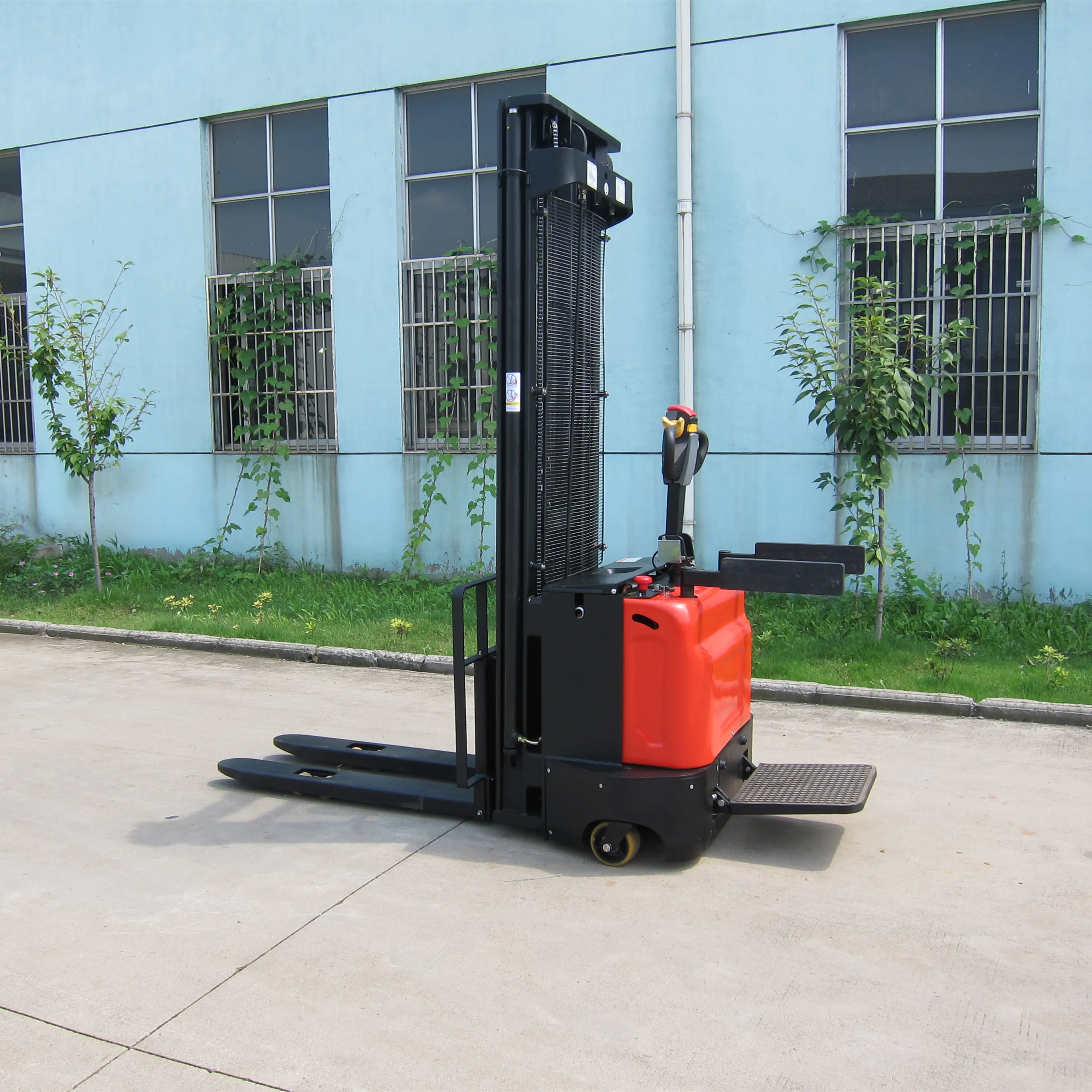 2 Ton Stand on Electric Stacker - Efficient Material Handling