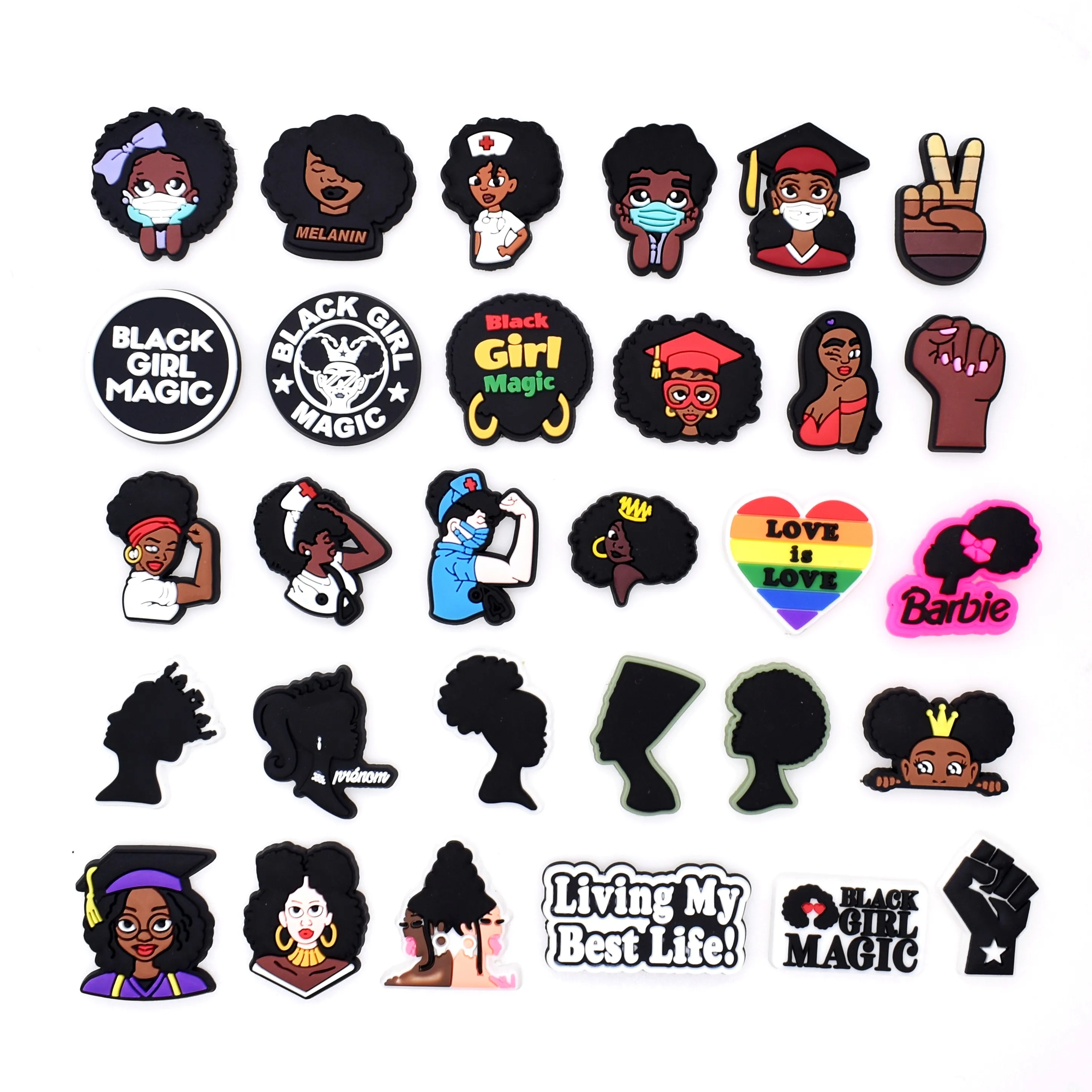 Black Lives Matter Pvc Patch For Craft Making,Ornament Scrapbooking Diy ...
