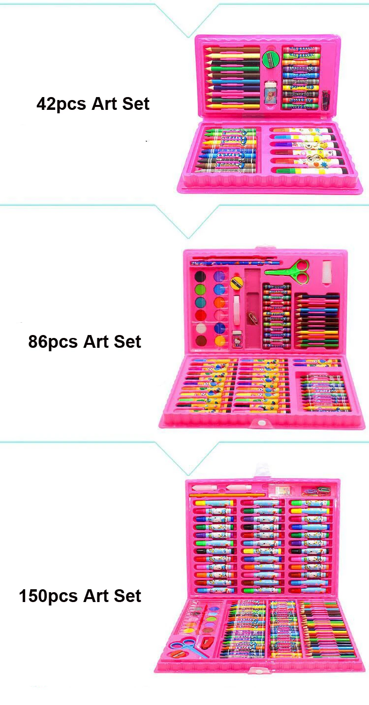 Hotsale Kids Art Set Children Drawing Set Water Color Pen Crayon Oil ...