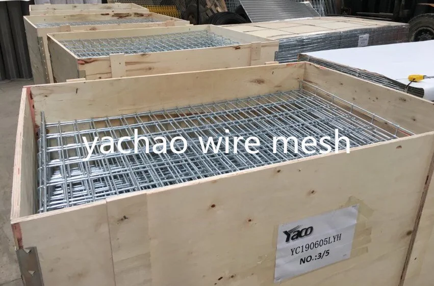 Hot Dip Galvanized Welded GAW Gabion Mesh for Retaining Walls