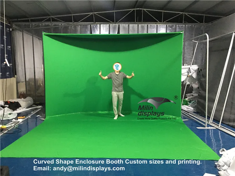 Chroma Key Studio Backgrounds - Easy Install Greenscreen