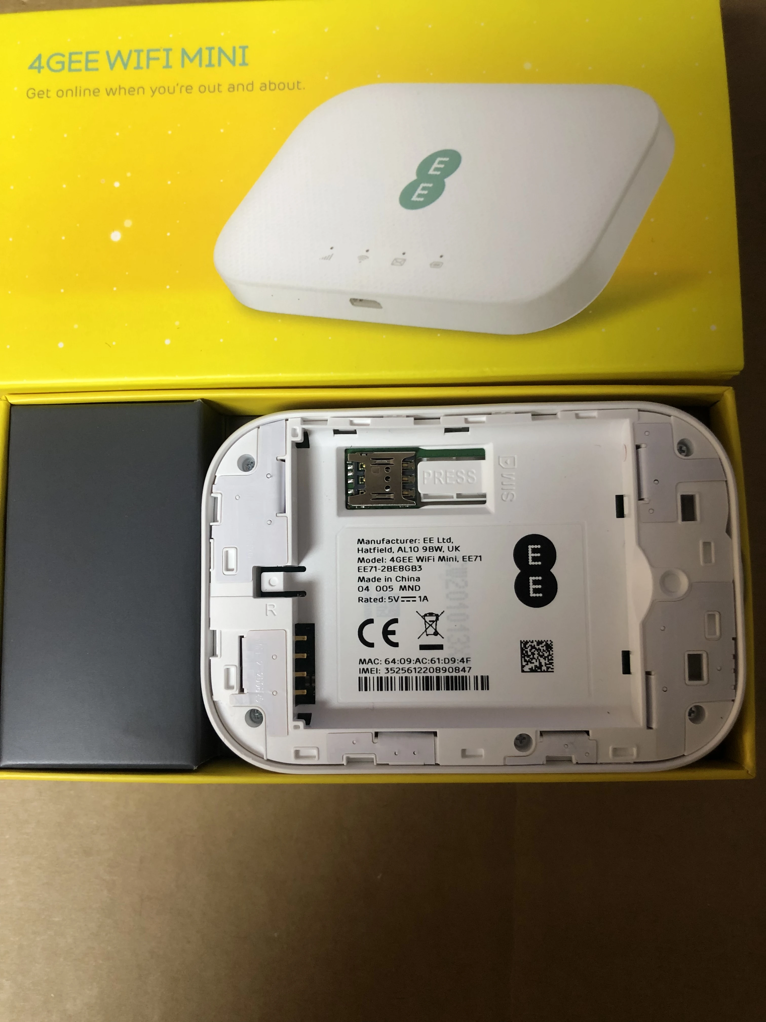 Unlocked Ee71 4g Lte Cat6 300mbps Portable Mobile Wireless Wifi Device ...