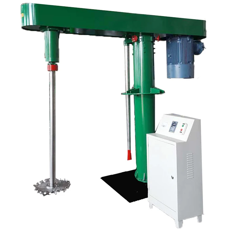 Electric Paint Mixer Making Machines Hydraulic Lifting High Speed ...