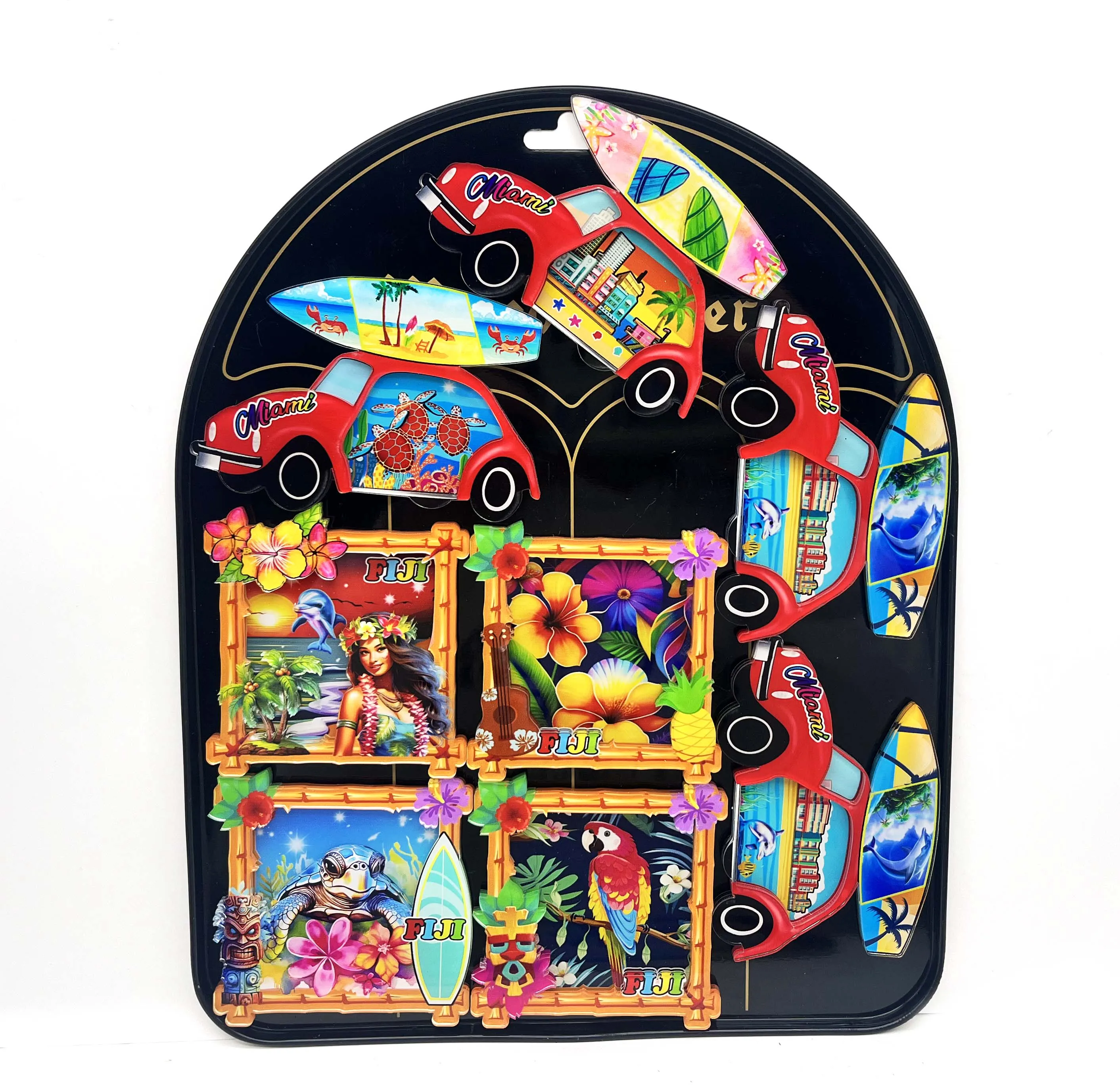 Transparent Clear Acrylic Magnets - Customizable Souvenirs