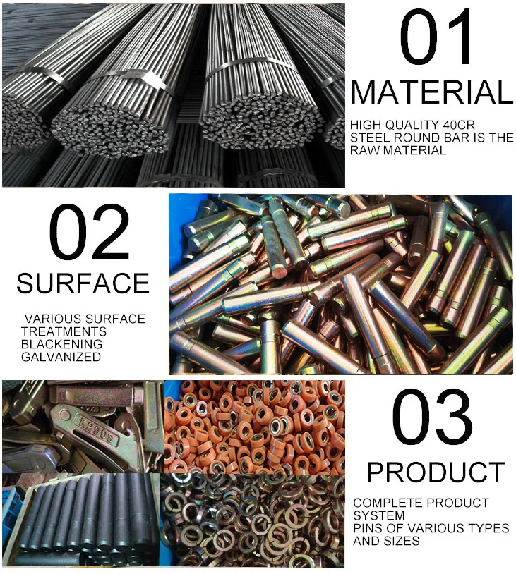09244-02496 09244-02508 Bucket Teeth Tooth Pin & Lock Pins