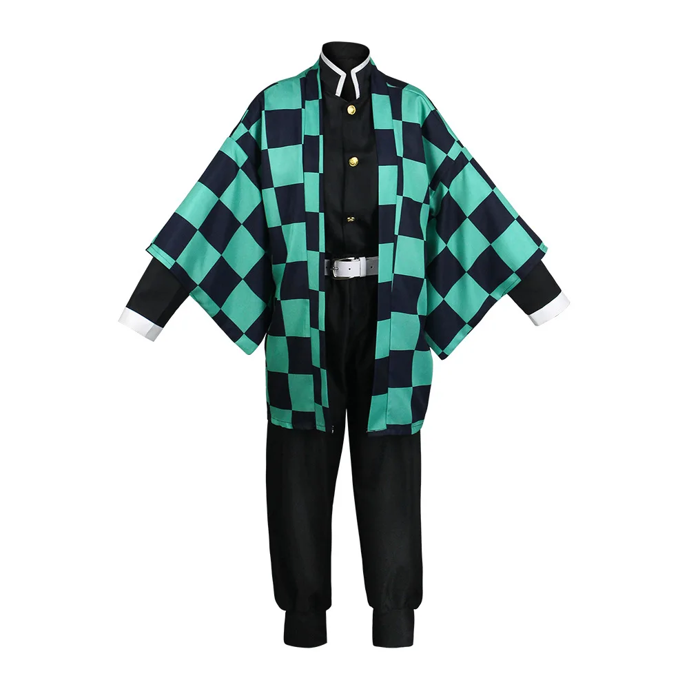 Anime Kanroji Mitsuri Cosplay Costume Kimono Haori Dress Wig Clothes ...