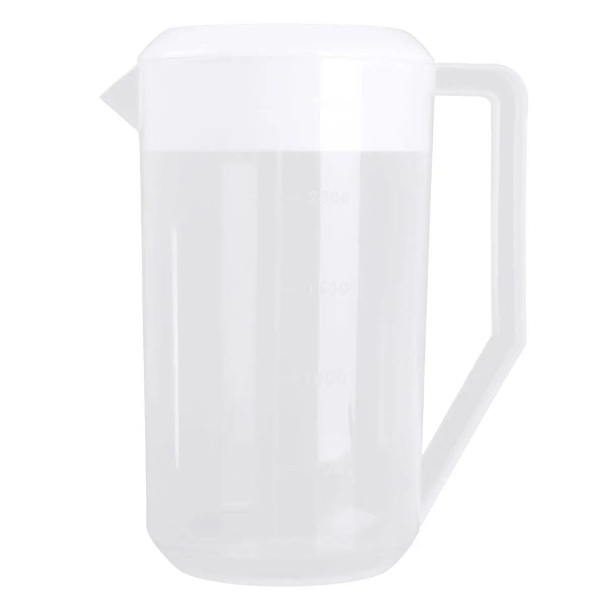 Large Capacity Pp Plastic Water Pitcher 2500ml Transparent Cold Water ...