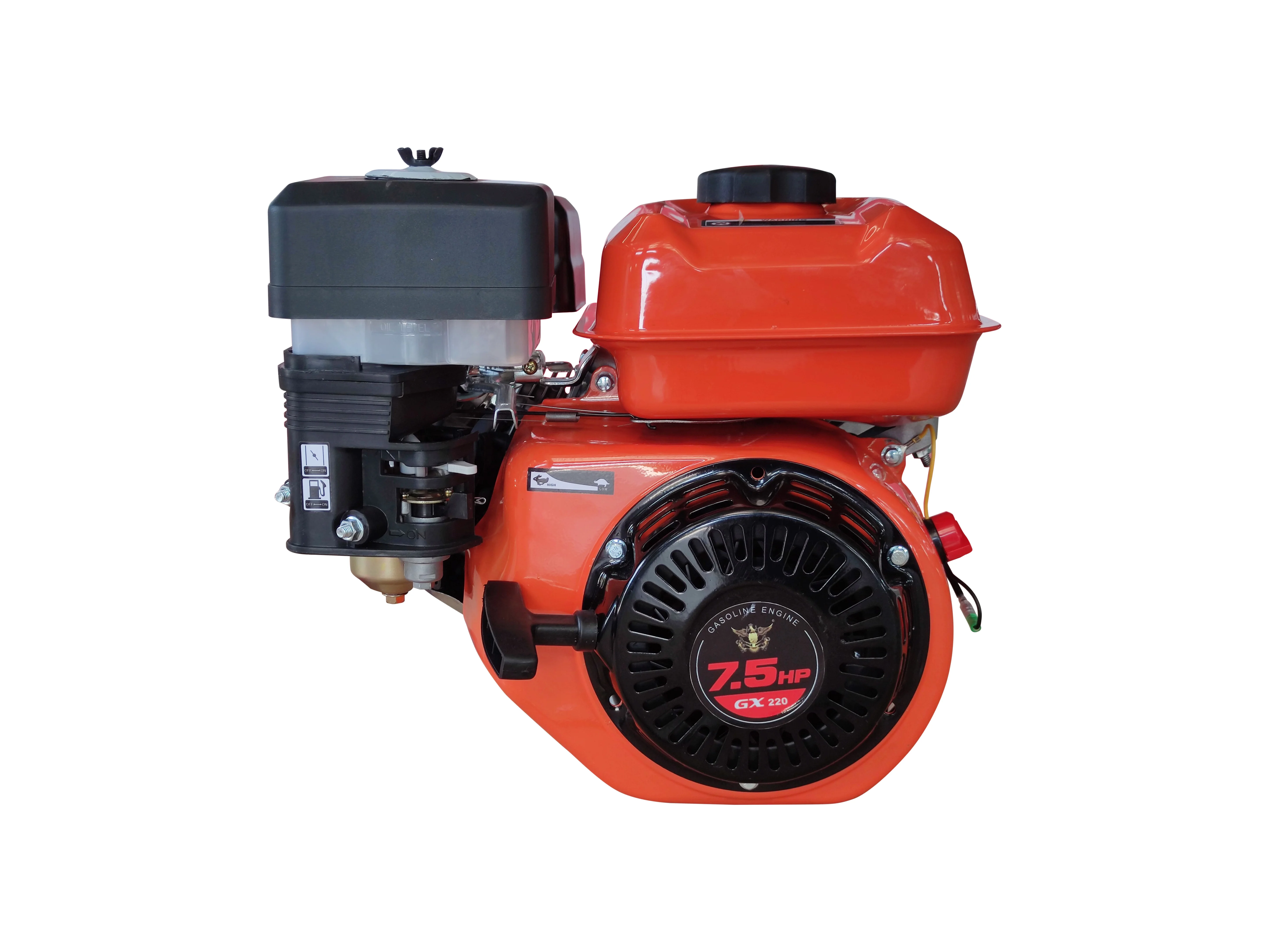 Air-cooled Two Cylinder Gasoline Engine - High Productivity