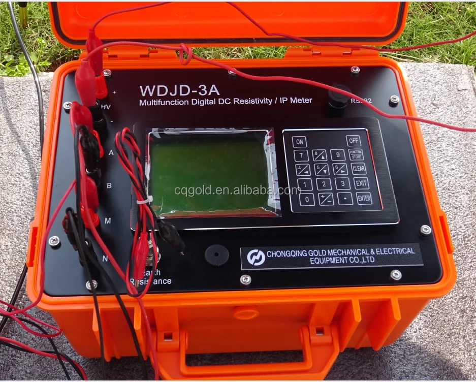 WDJD-3 Mutil-Function Resistivity Induced Polarization Meter Geology ...