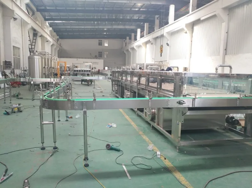 Efficient Cooling Tunnel for Beverage Hot Filling Line