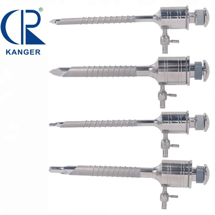 Trocar Quirúrgico Laparoscópico De 10mm,Acero Inoxidable,Reutilizable ...