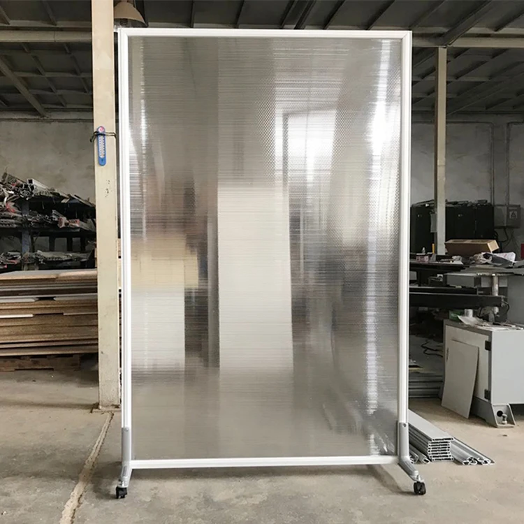 Transparent Acrylic Partition Screen - Movable Office Dividers and ...