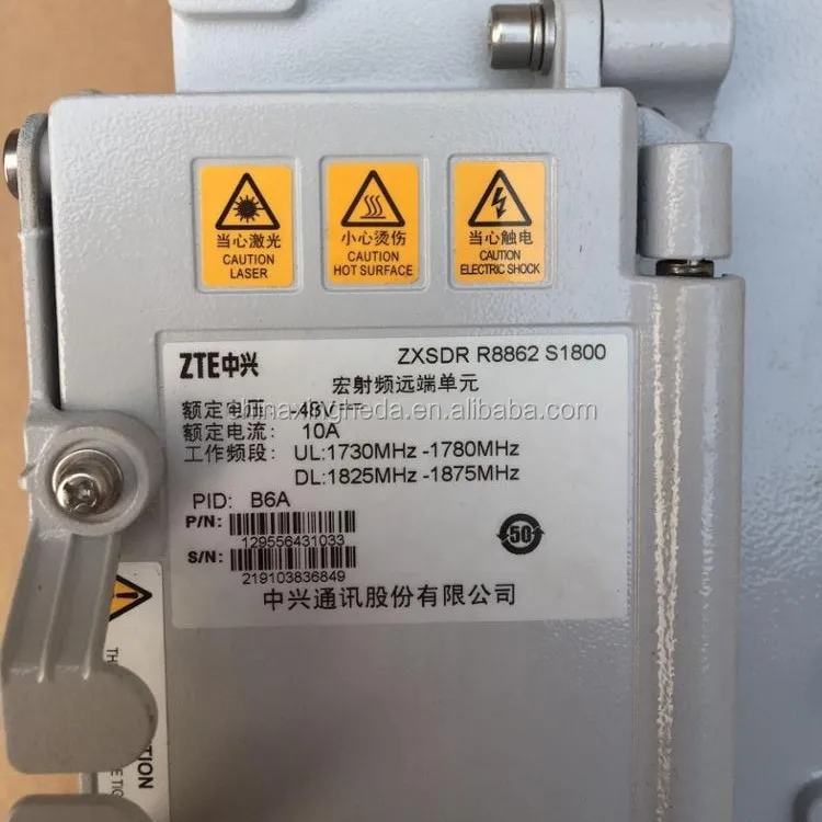 Original Zte Rru 4g Distributed Base Station Remote Rf Unit Zxsdr R8862 ...