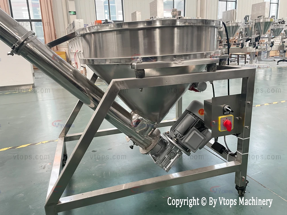 Stainless Steel Auger Filler - Accurate Flour Dosing