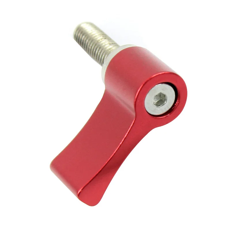 Aluminum 7-shaped Rotating Knob Screw M6 M5 M4 Adjustable Thumb Lever ...