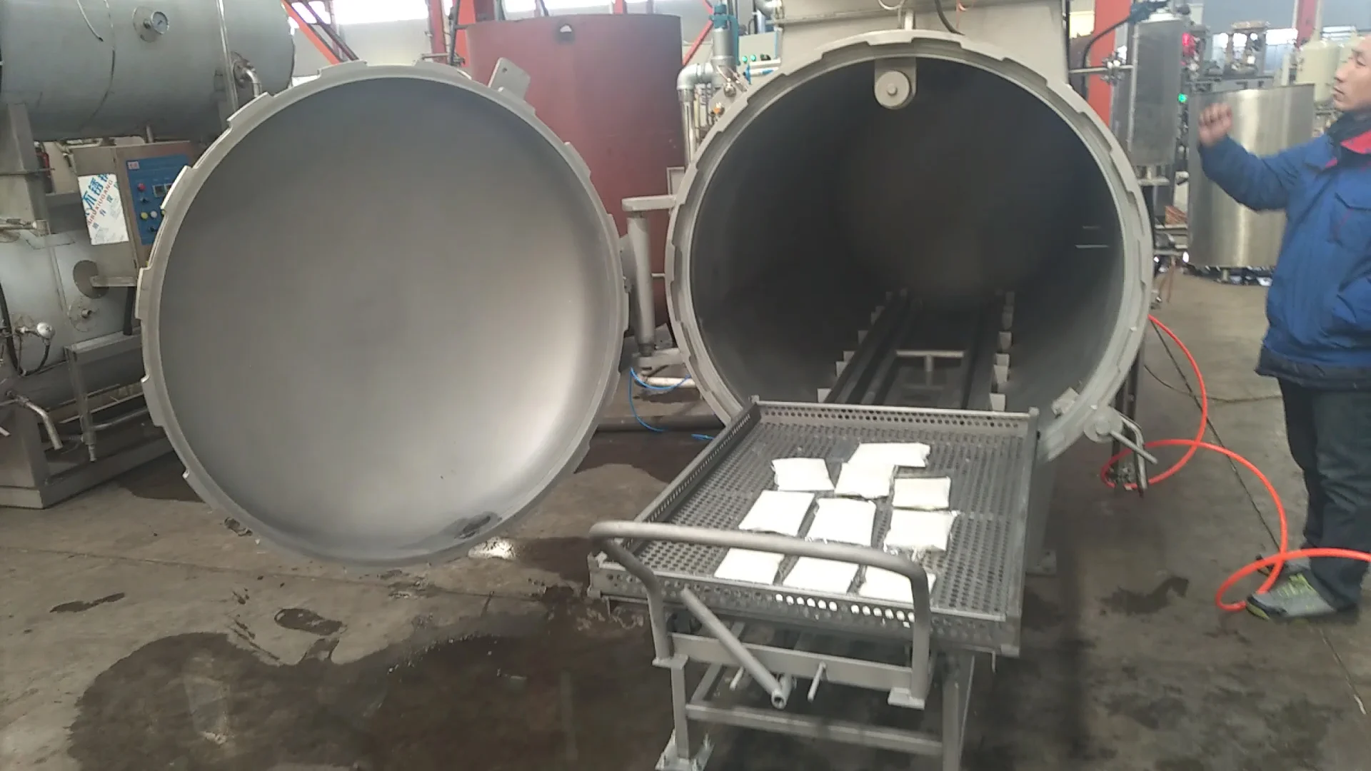 Tuna Cook Oven Steam Cooking Retort Autoclave For Fish Cooking - Buy ...