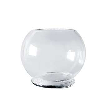 10" Inch Wholesale Clear Round Glass Fish Bowl - Buy Fish Bowl,Glass ...