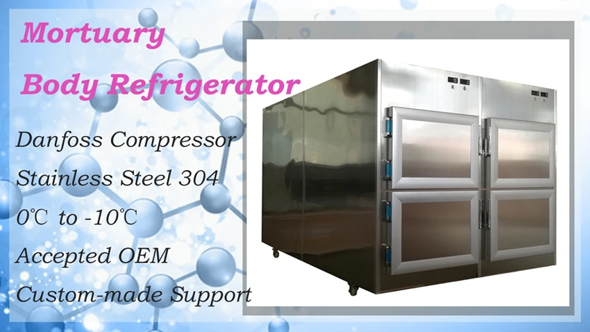 Roundfin Embalming Machine Mortuary Fridge Funeral Refrigerator - Buy 4 ...